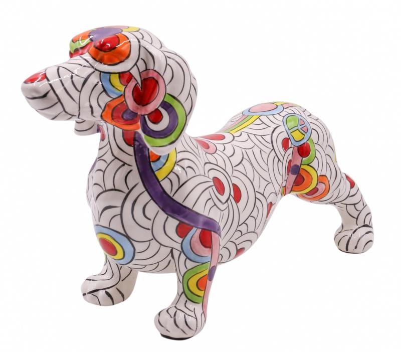 Teckel décoratif Frankie Pomme Pidou circles of life Taille L Objet d ...